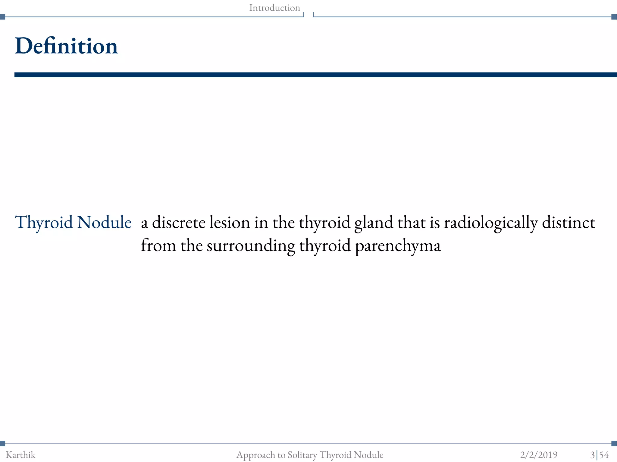Approach to Solitary Thyroid nodule | PDF