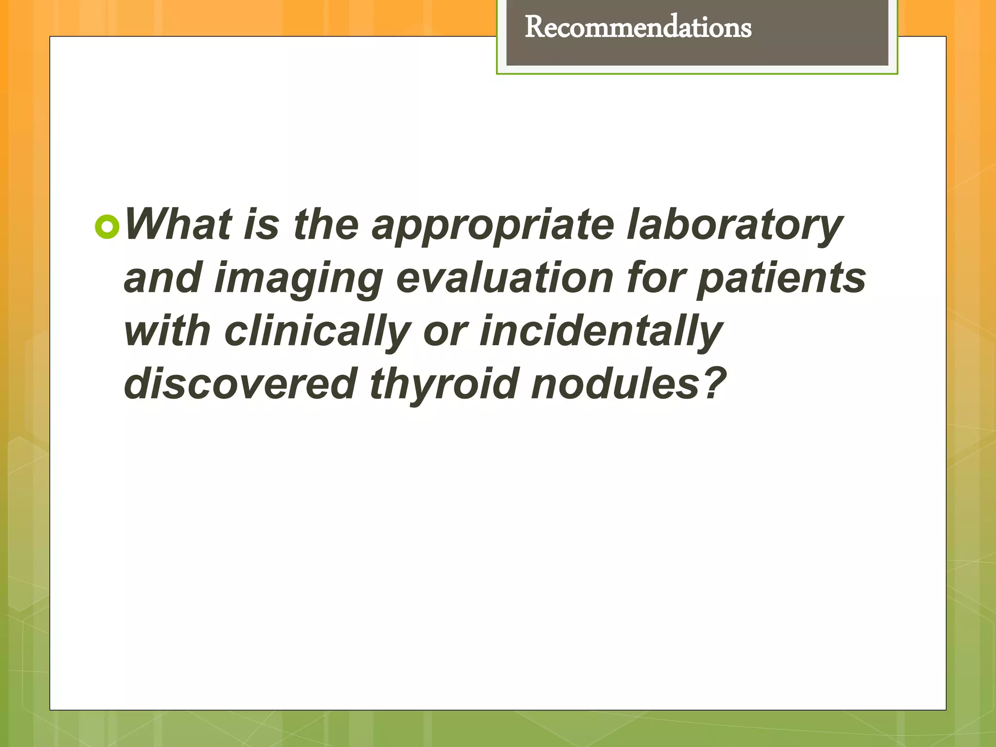 Thyroid nodule ATA guideline 2016 | PPTX