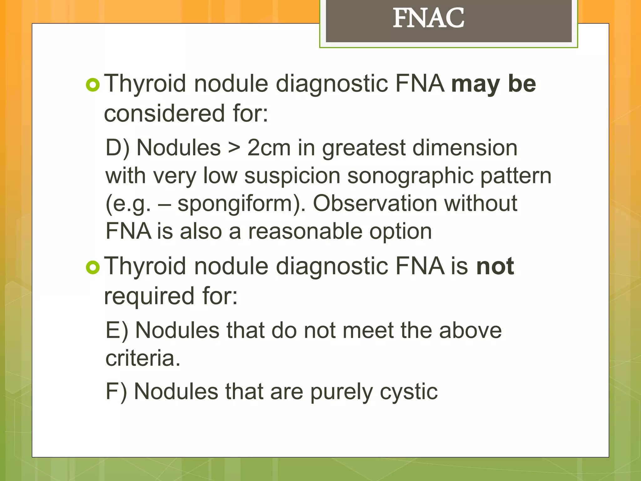 Thyroid nodule ATA guideline 2016 | PPTX