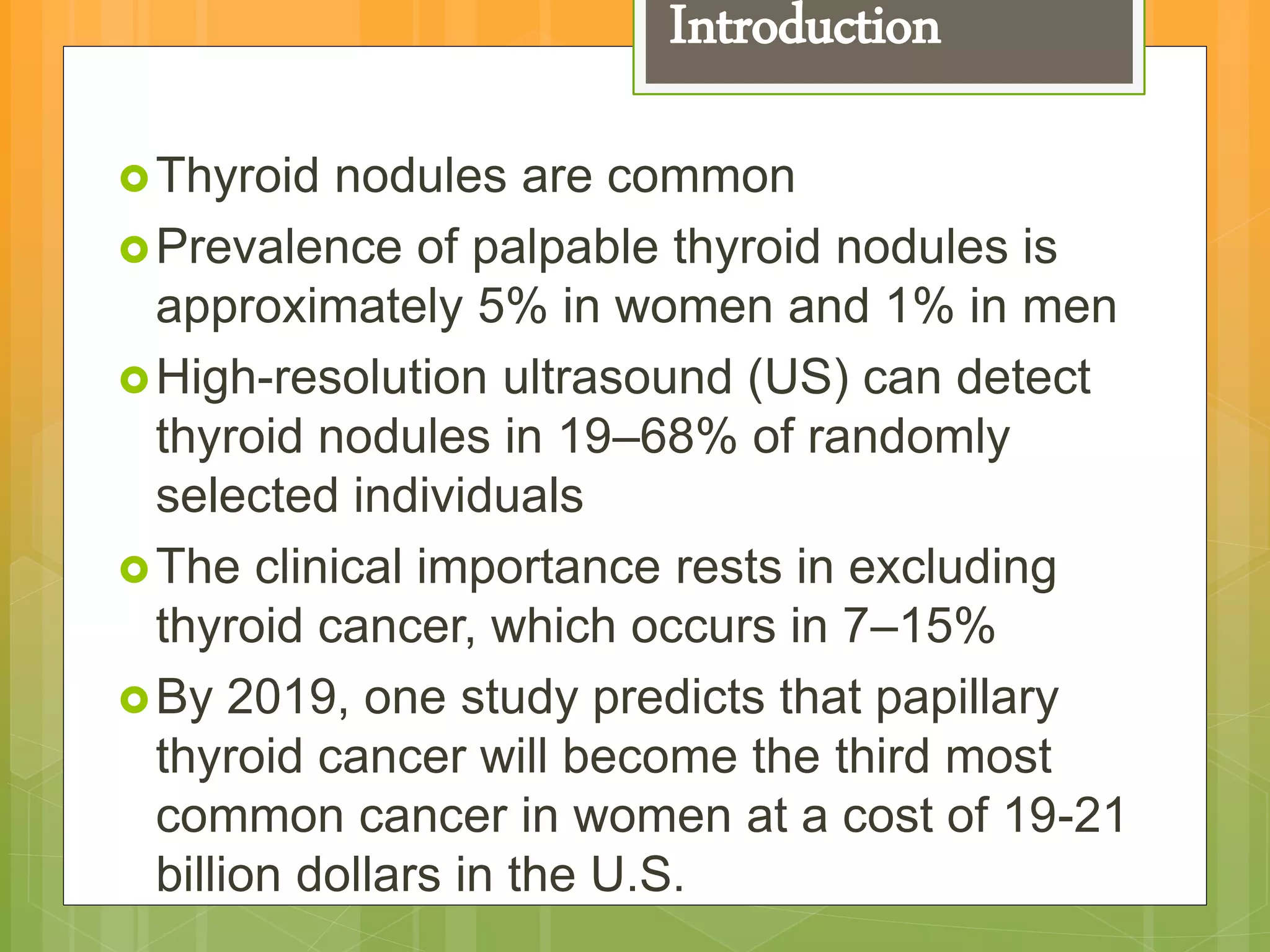 Thyroid nodule ATA guideline 2016 | PPTX