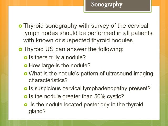 Thyroid nodule ATA guideline 2016 | PPTX