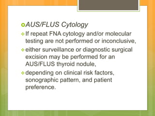 Thyroid nodule ATA guideline 2016 | PPTX