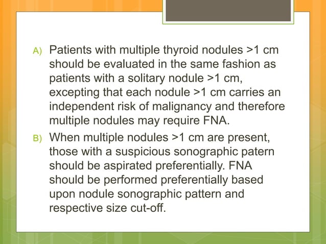 Thyroid nodule ATA guideline 2016 | PPTX