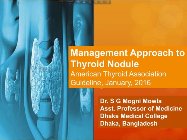Thyroid Nodule Ata Guideline 2016 Ppt