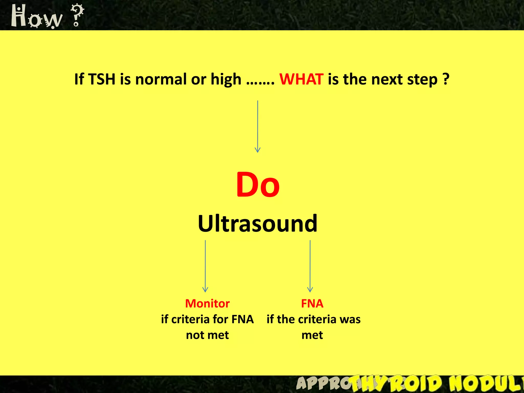 Approach to Thyroid nodules | PPTX