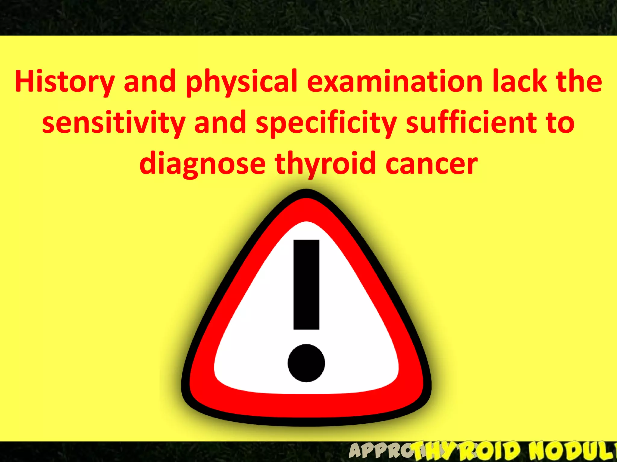Approach To Thyroid Nodules Ppt