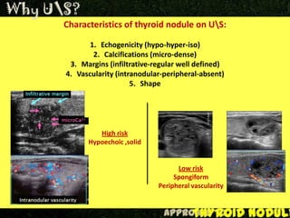 Approach to Thyroid nodules | PPTX