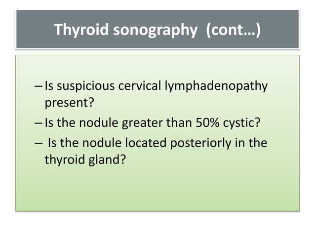 Thyroid nodules ATA guideline 2017 | PPTX | Thyroid Disorders ...