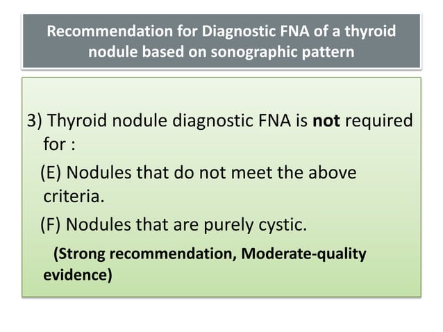 Thyroid nodules ATA guideline 2017 | PPTX | Thyroid Disorders ...