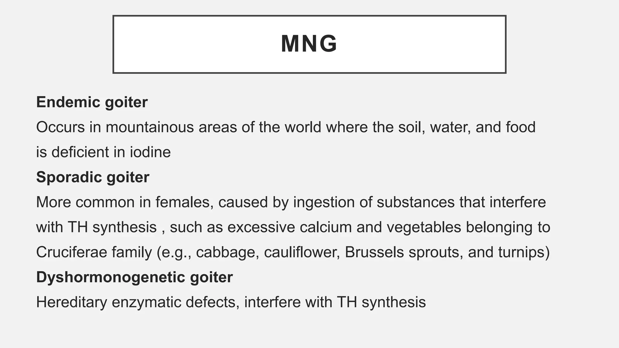Thyroid non neoplastic lesions | PPTX