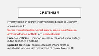 Thyroid non neoplastic lesions | PPTX
