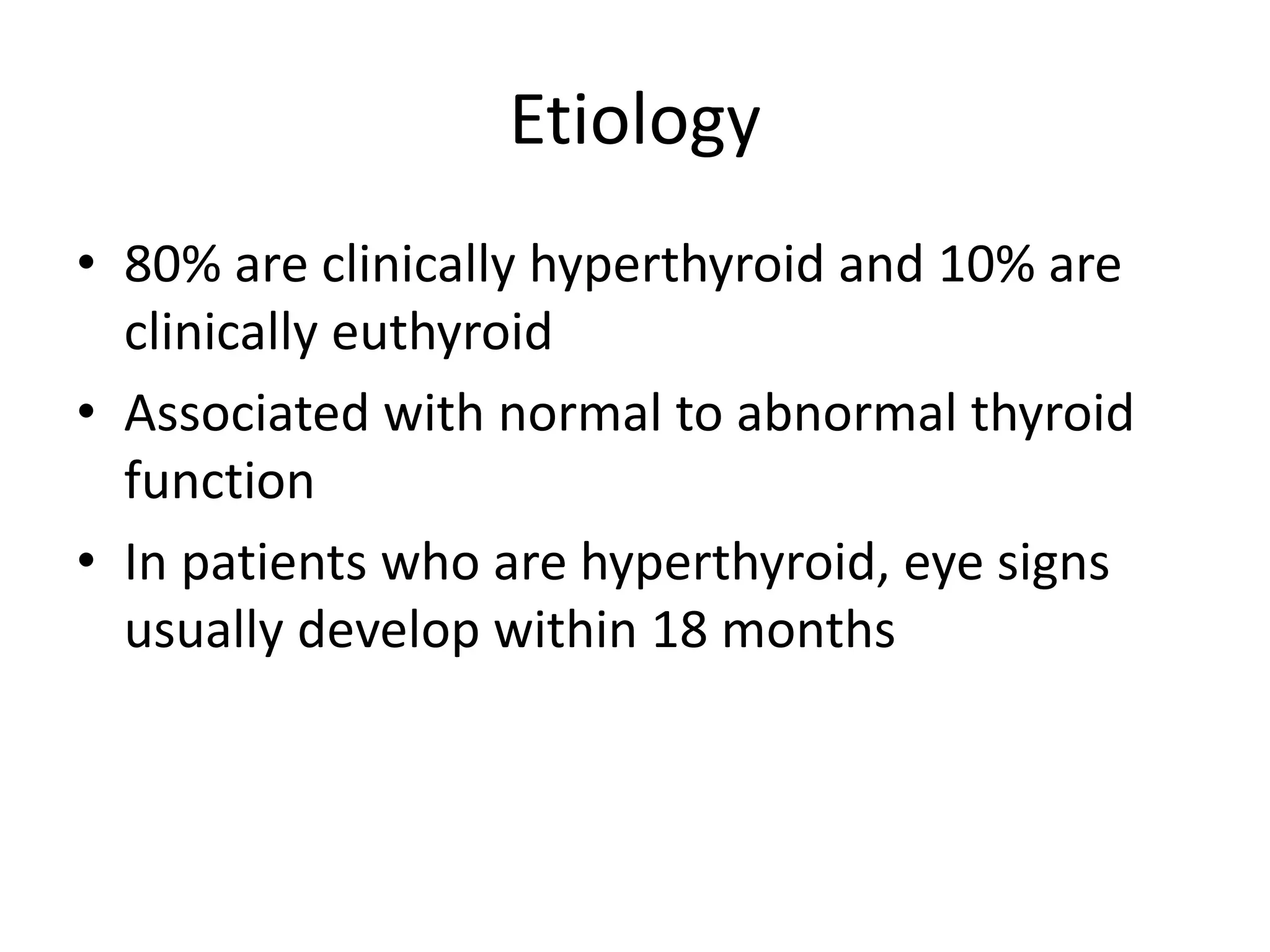 Thyroid ophthalmopathy | PPTX