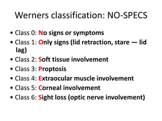 Thyroid ophthalmopathy | PPTX
