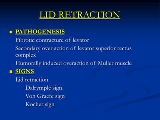 THYROID OPHTHALMOPATHY.ppt | Thyroid Disorders | Endocrine and ...