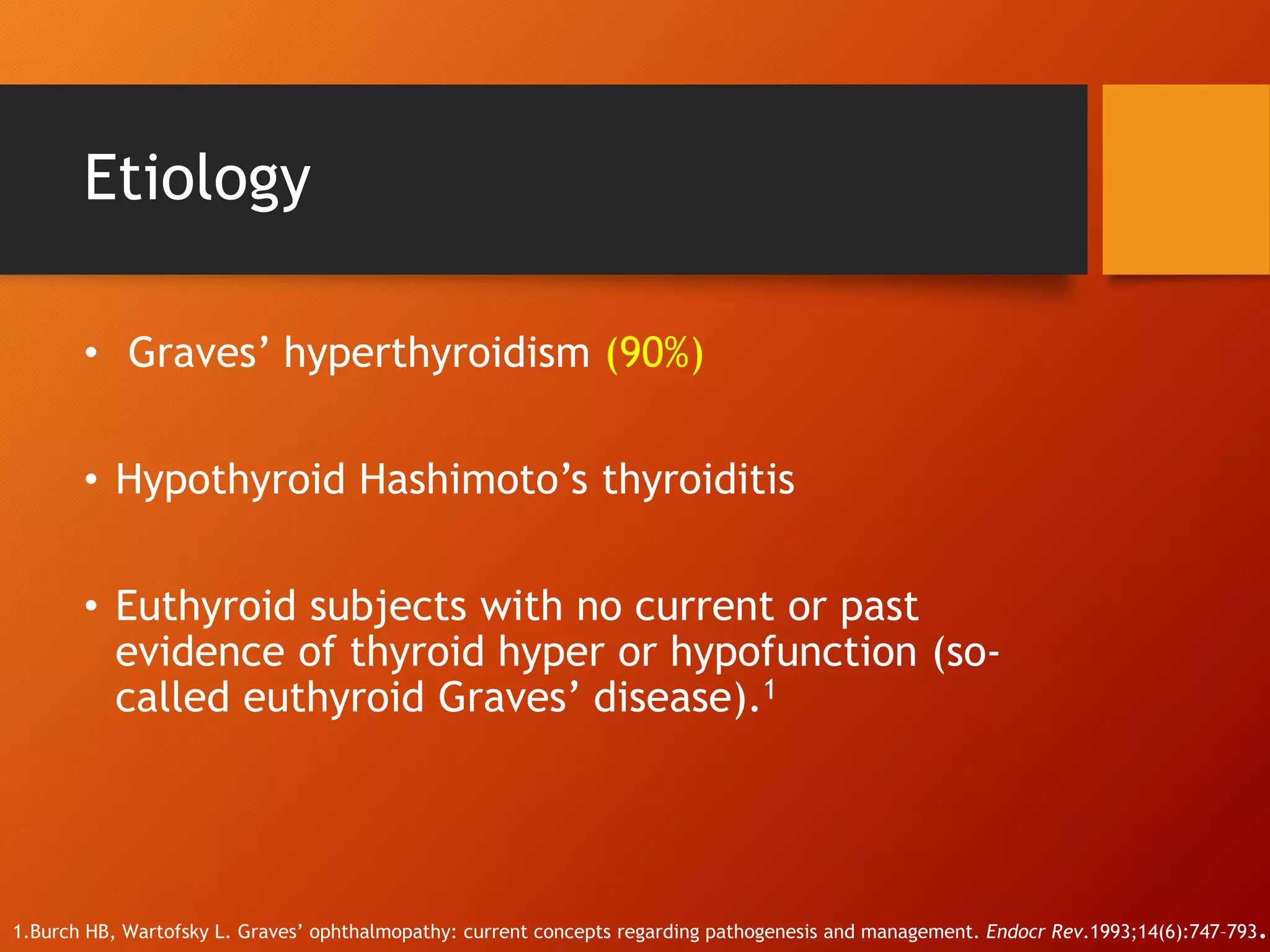 Thyroid ophthalmopathy | PPTX