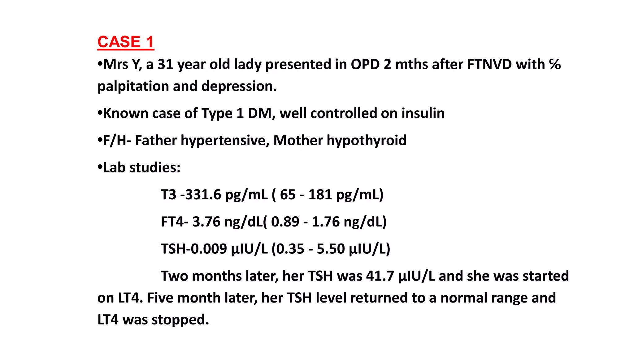 Thyroid Disorders in Obs & Gynae - Case based approach on Hyperthyroidism & Thyroid Cancer ...