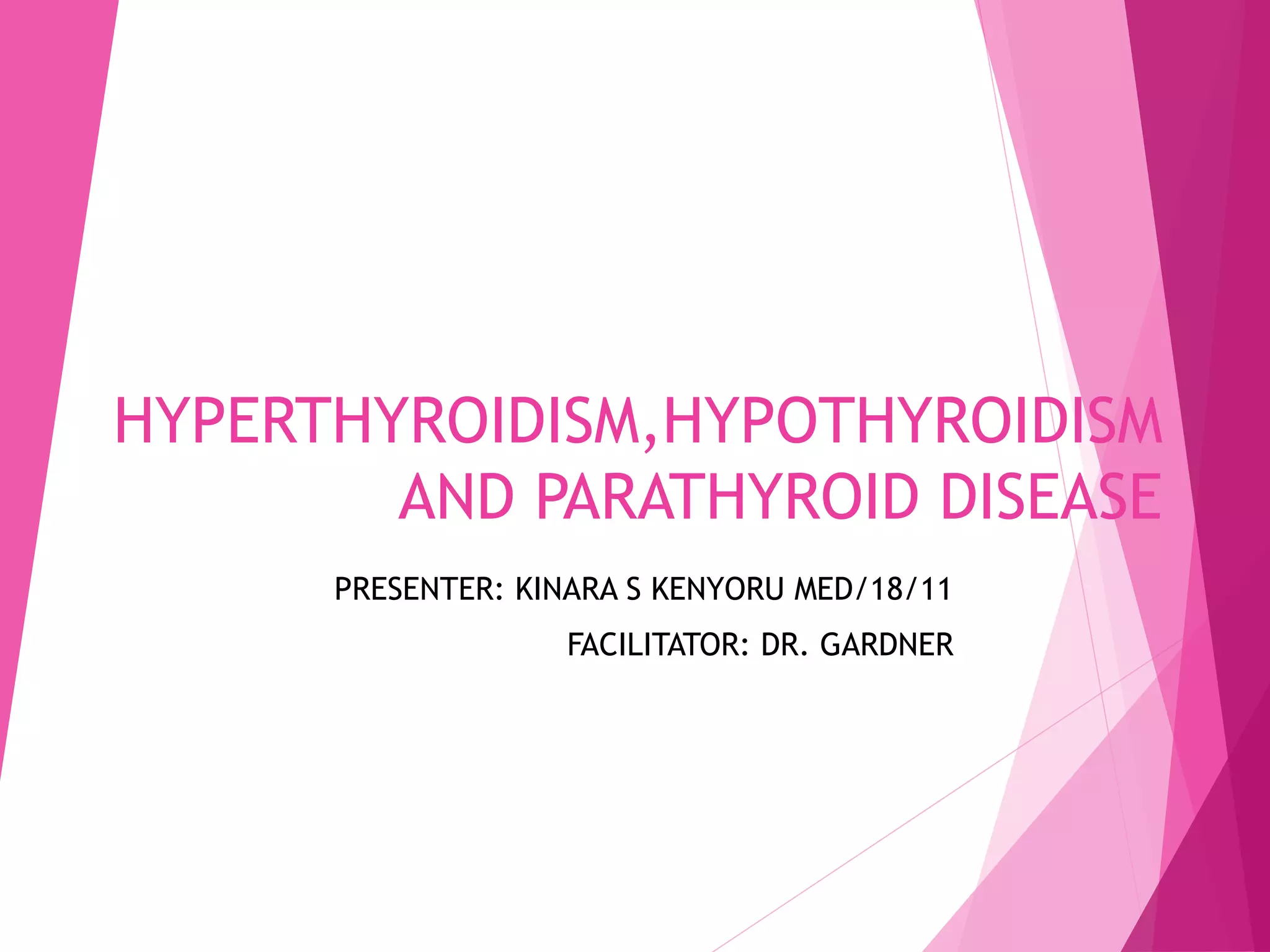 Thyroid parathyroid kinara | PPTX