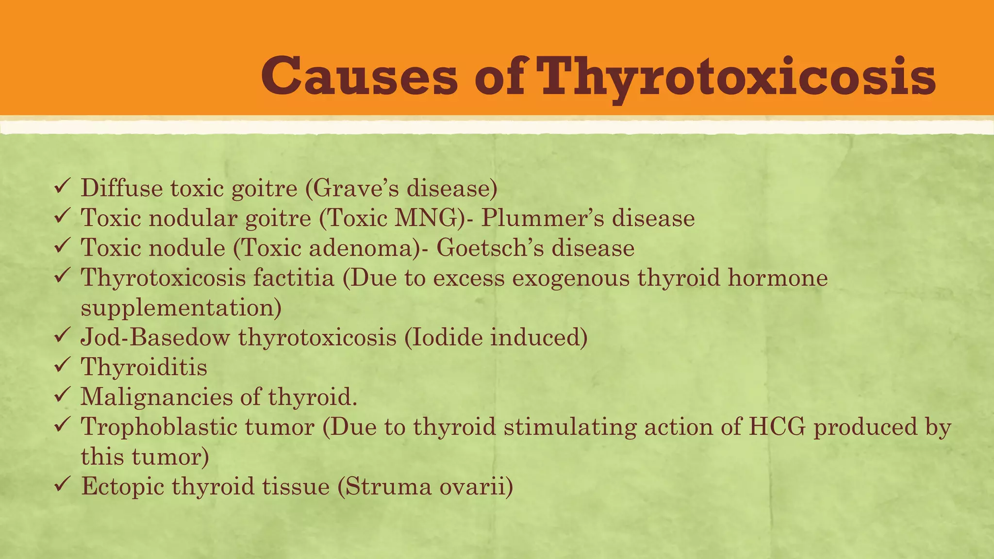 Thyroid Pathologies- Introduction, Benign diseases and Carcinoma ...