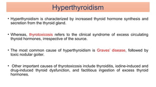 Thyroid hormones and their roles in clinical | PPT