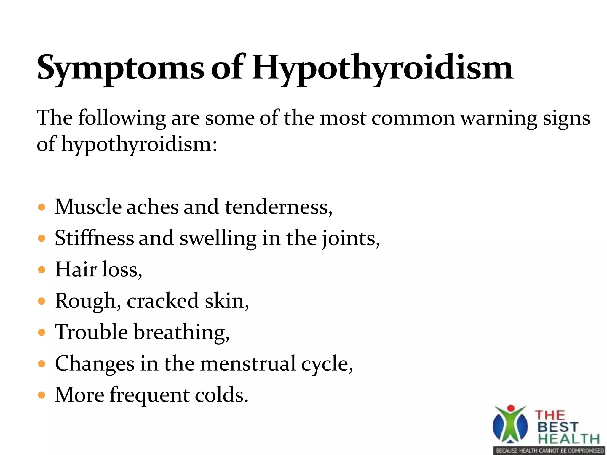 Thyroid ppt health advice | PPTX