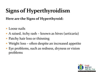 Thyroid ppt health advice | PPTX