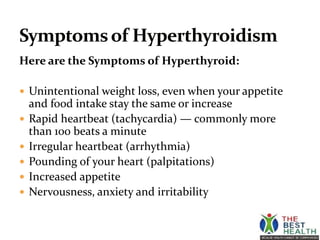 Thyroid ppt health advice | PPTX
