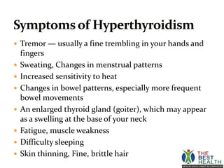Thyroid ppt health advice | PPTX