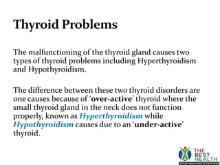 Thyroid ppt health advice | PPTX