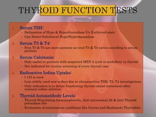 thyroid presentation.pptx | Thyroid Disorders | Endocrine and Metabolic ...