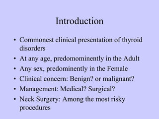 Thyroid presentation pro. odimba 18 | PDF
