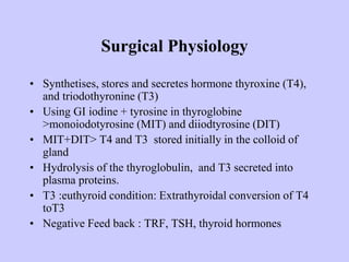 Thyroid presentation pro. odimba 18 | PPT