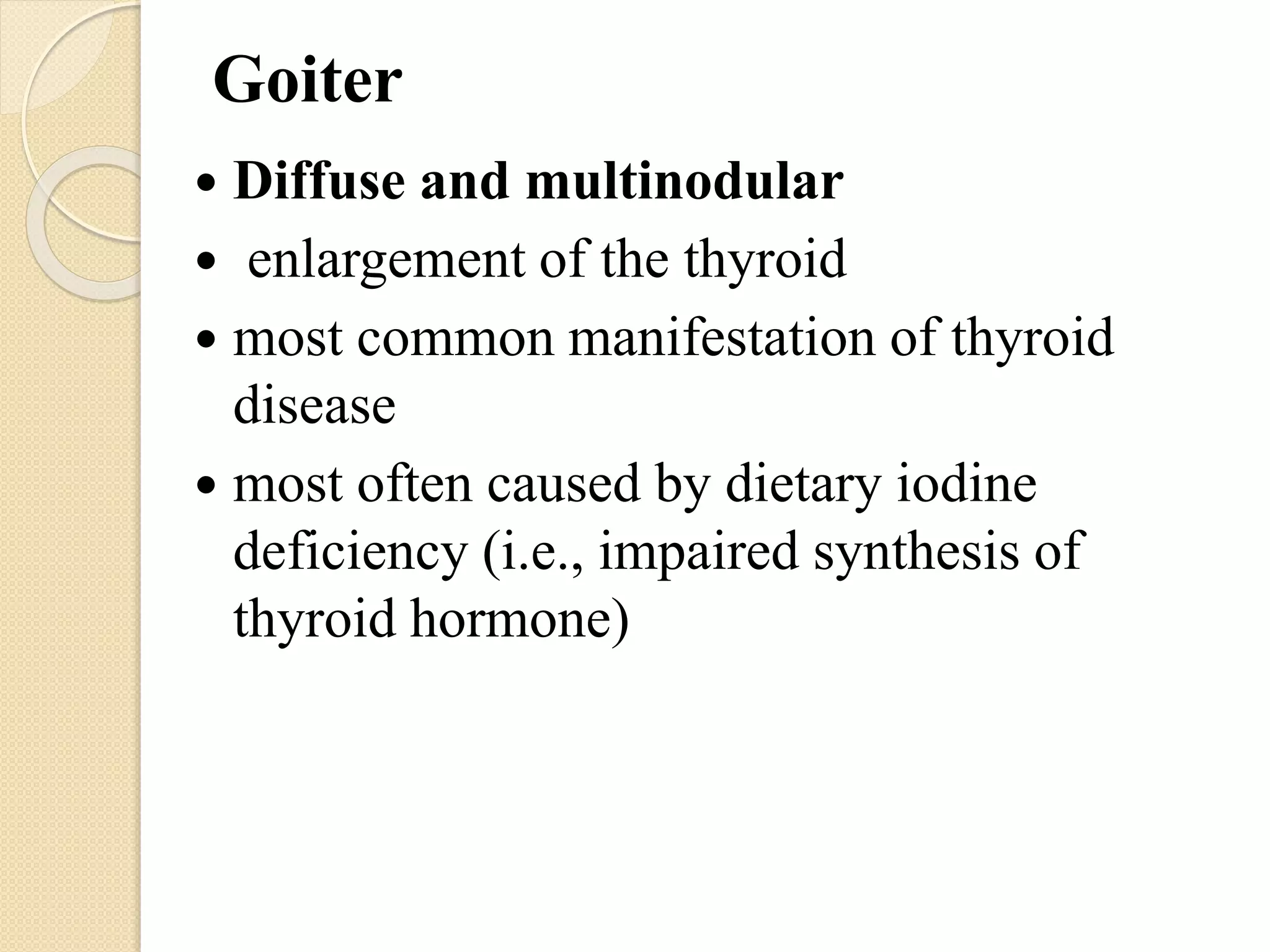 Thyroid Gland and Disease of Thyroid Gland | PPTX