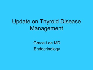Thyroid resident talk | PPT