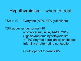 Thyroid resident talk | PPT