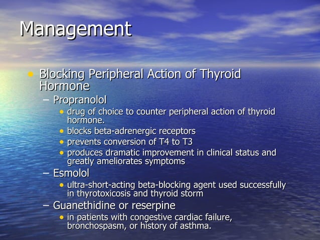 Thyroid Storm | PPT | Thyroid Disorders | Endocrine and Metabolic Diseases