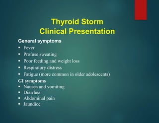 Thyroid storm | PPTX