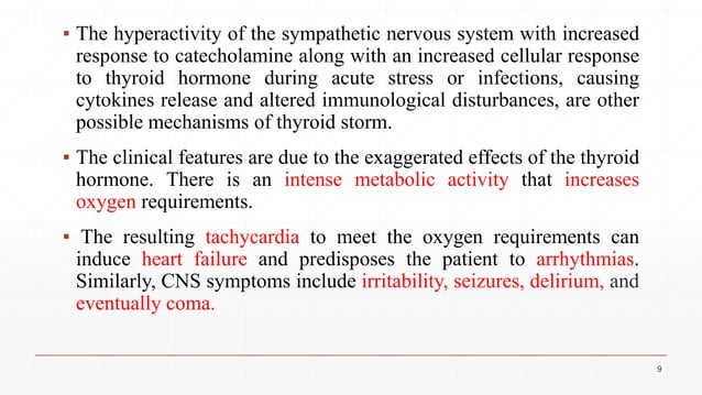 Thyroid Storm Pptx