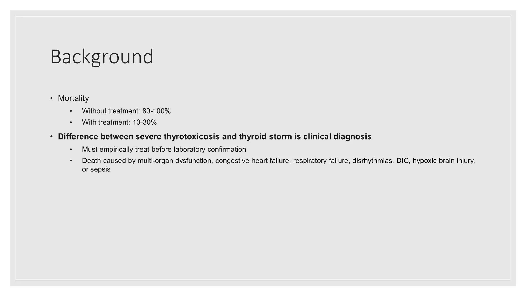 Thyroid storm Symptoms and Management for use | PPTX