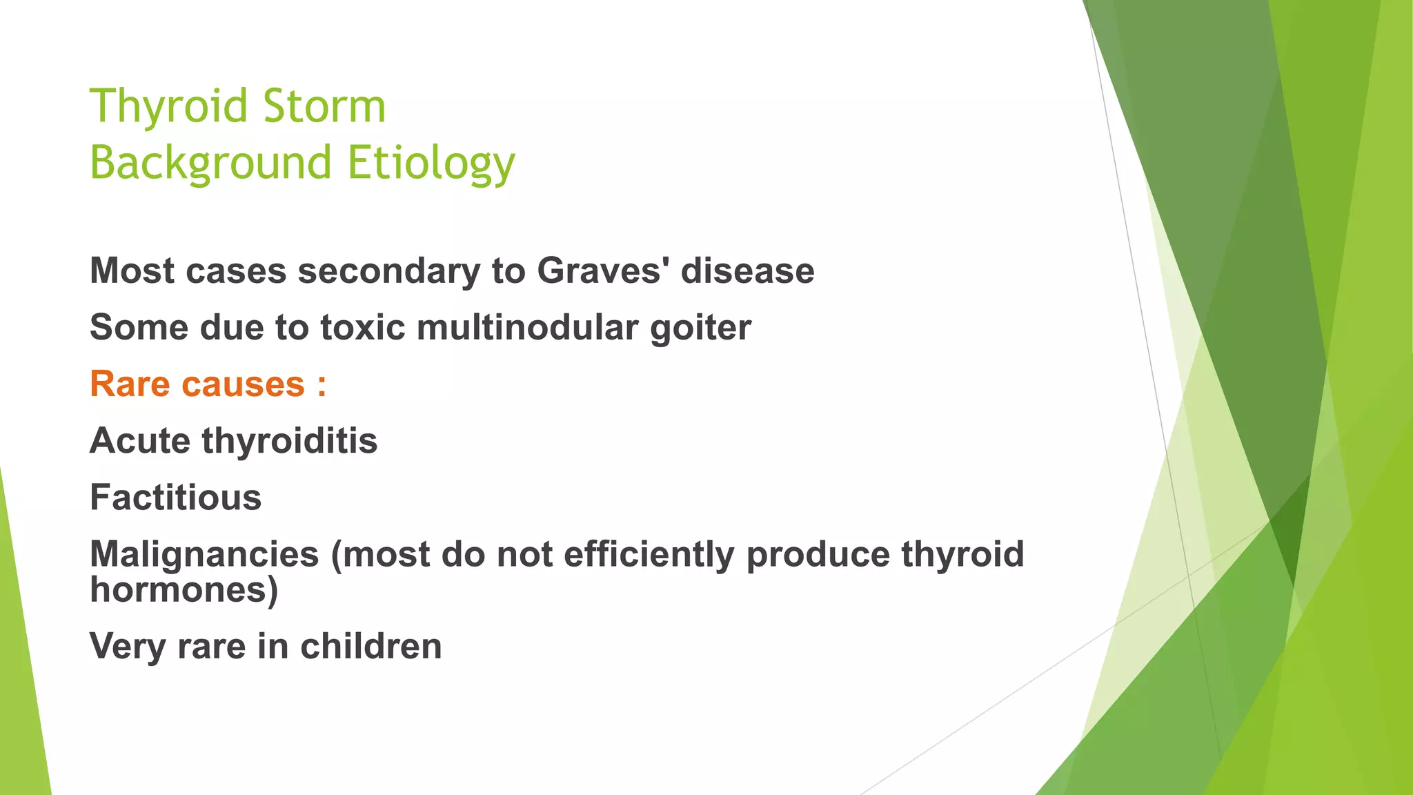 Thyroid storm | PPTX