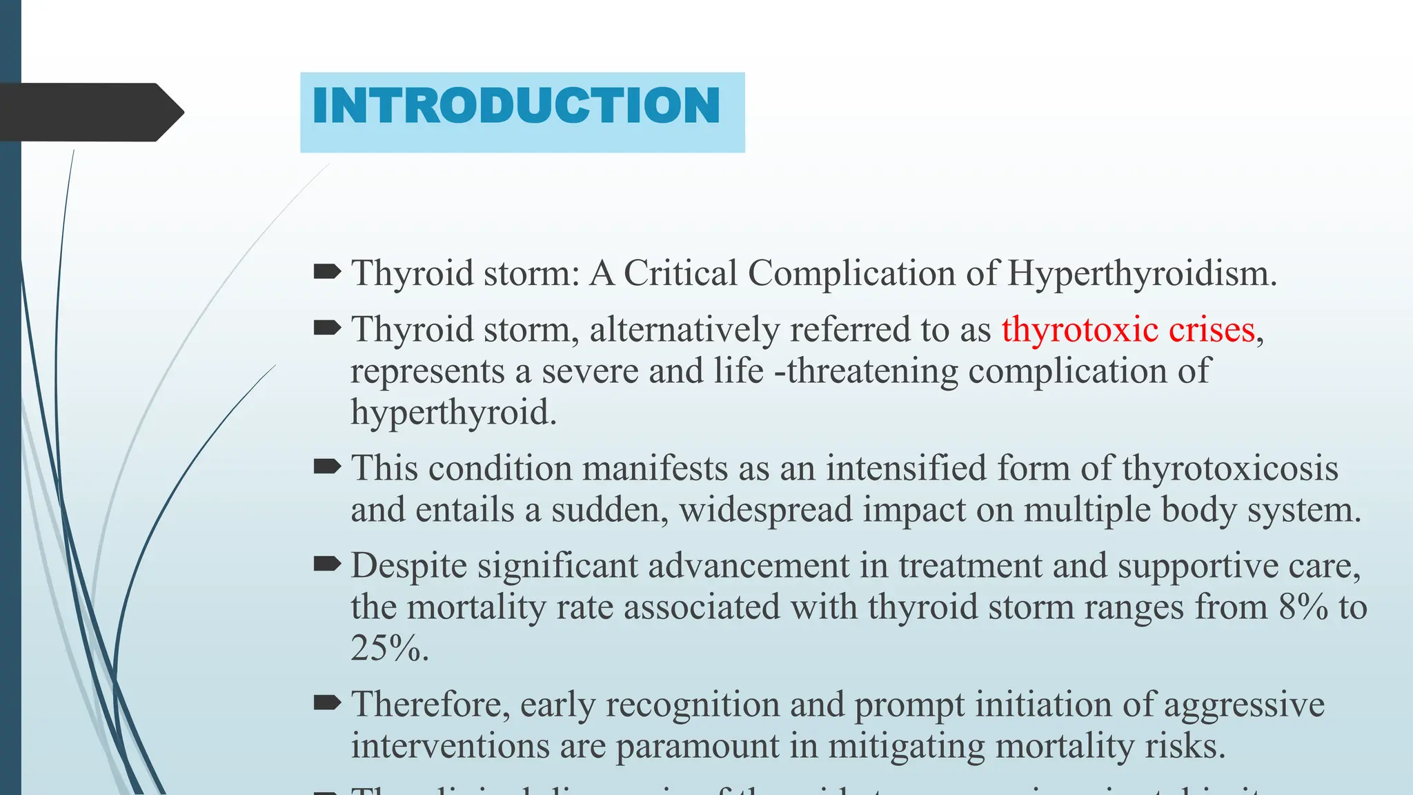 THYROID STORM NEW ,THYROTOXICOSIS, pptx. | PPT