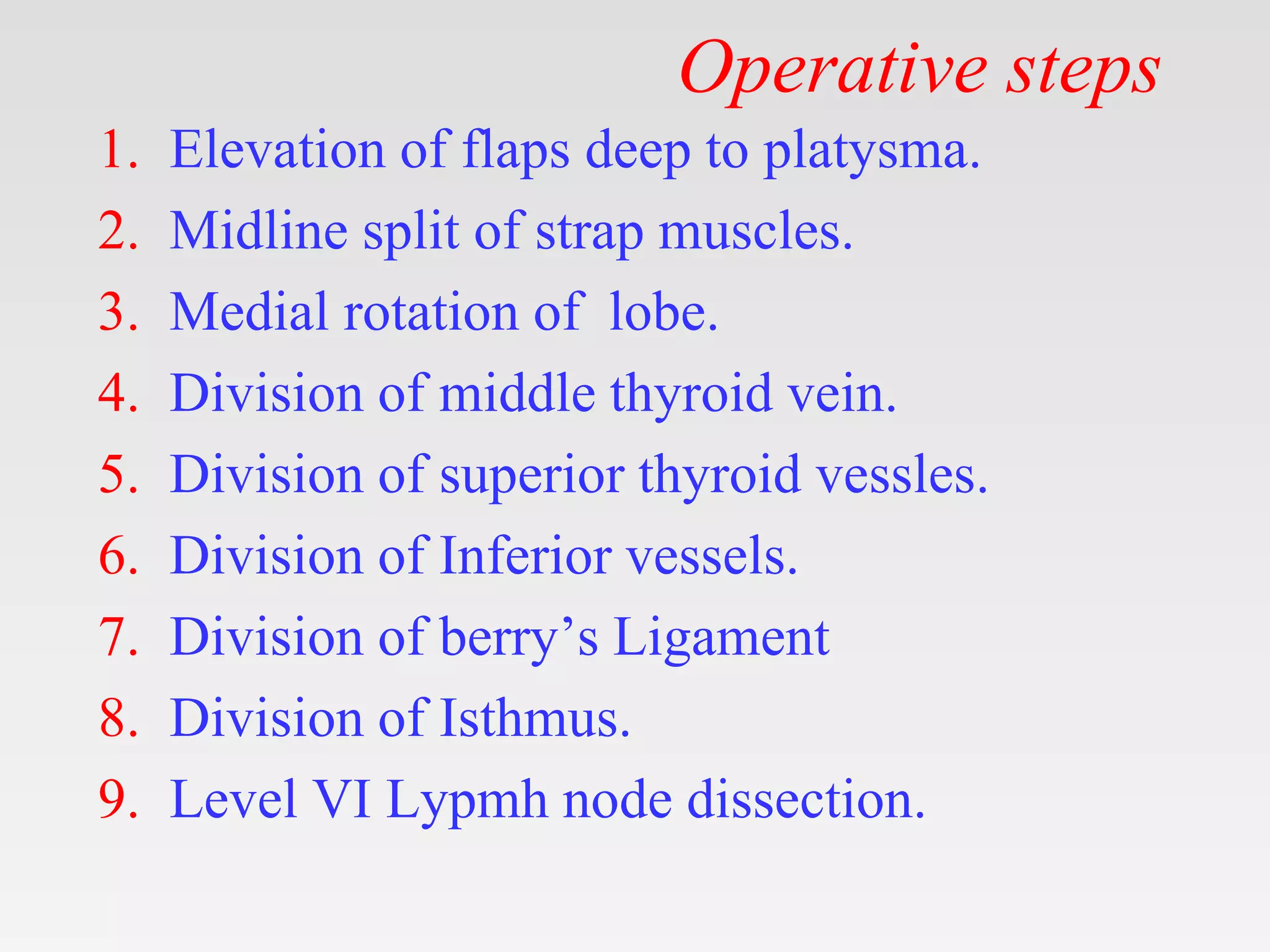 Thyroid surgery and mangement protocols.pptx