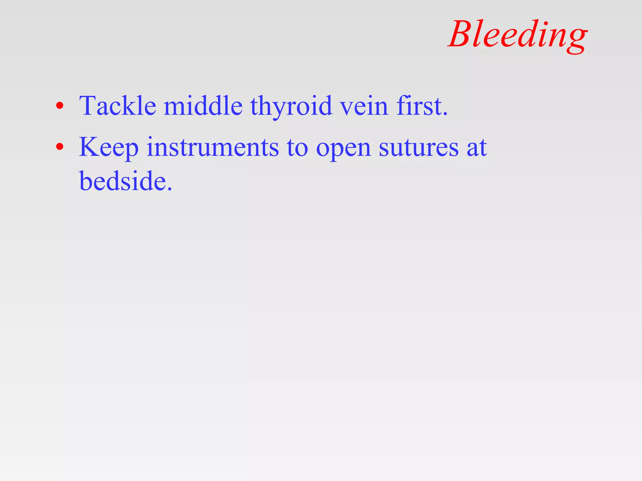 Thyroid surgery and mangement protocols.pptx
