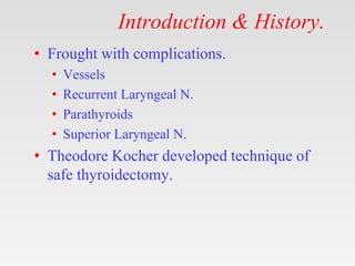 Thyroid surgery and mangement protocols.pptx