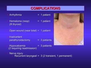 Thyroid Surgery by Mini-incision | PPT