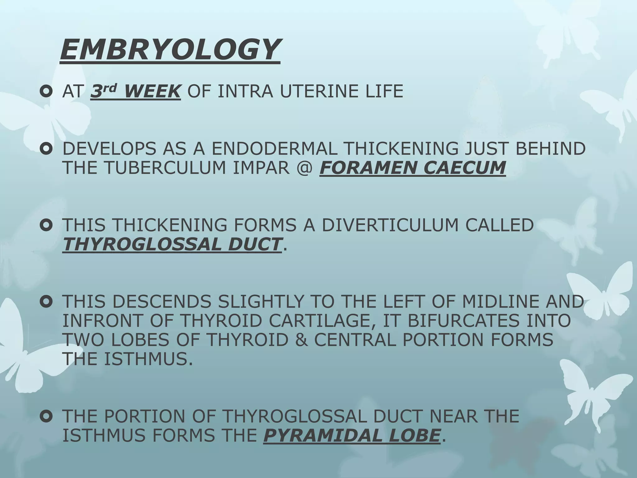 Thyroid surgical anatomy | PPTX