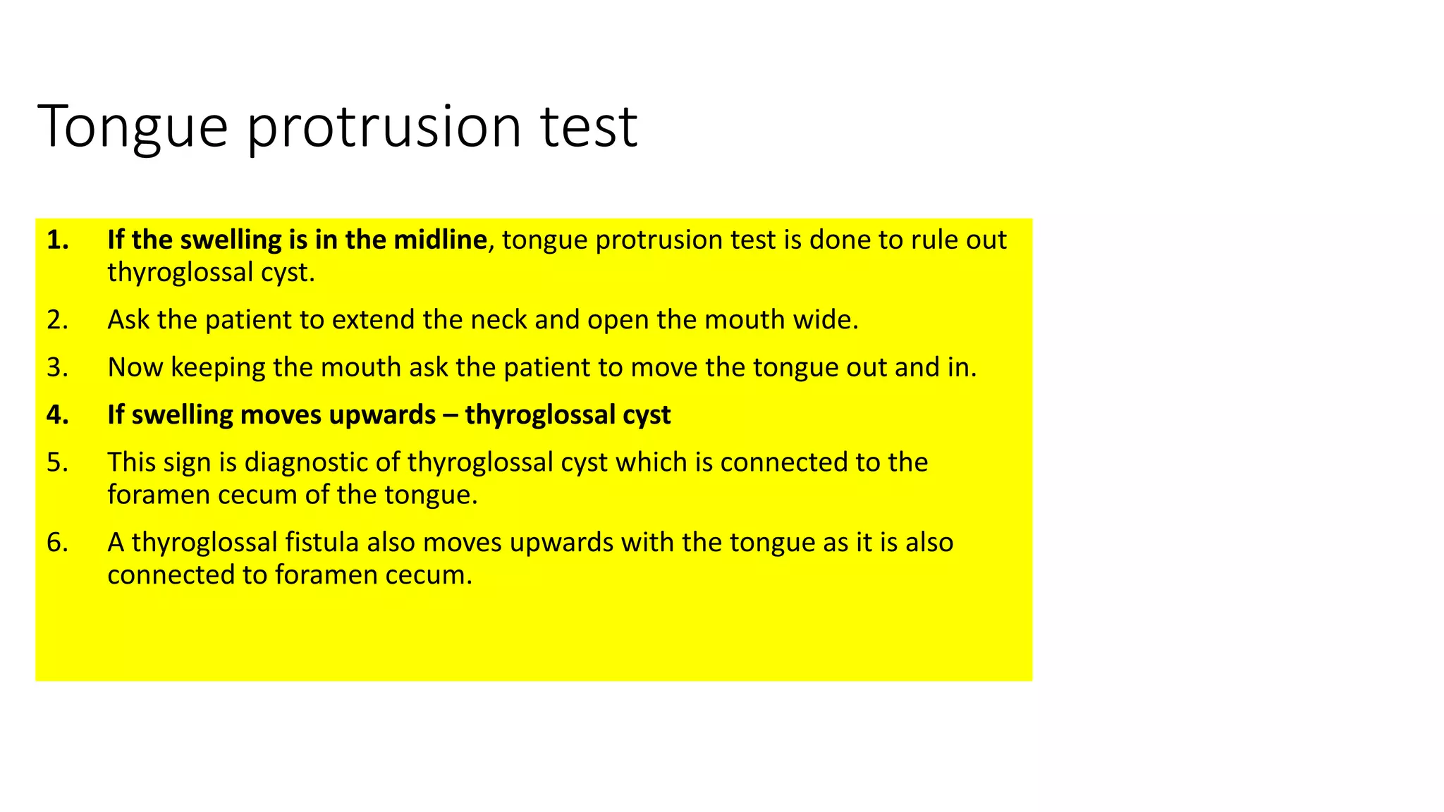 Thyroid Examination - General Surgery | PPTX