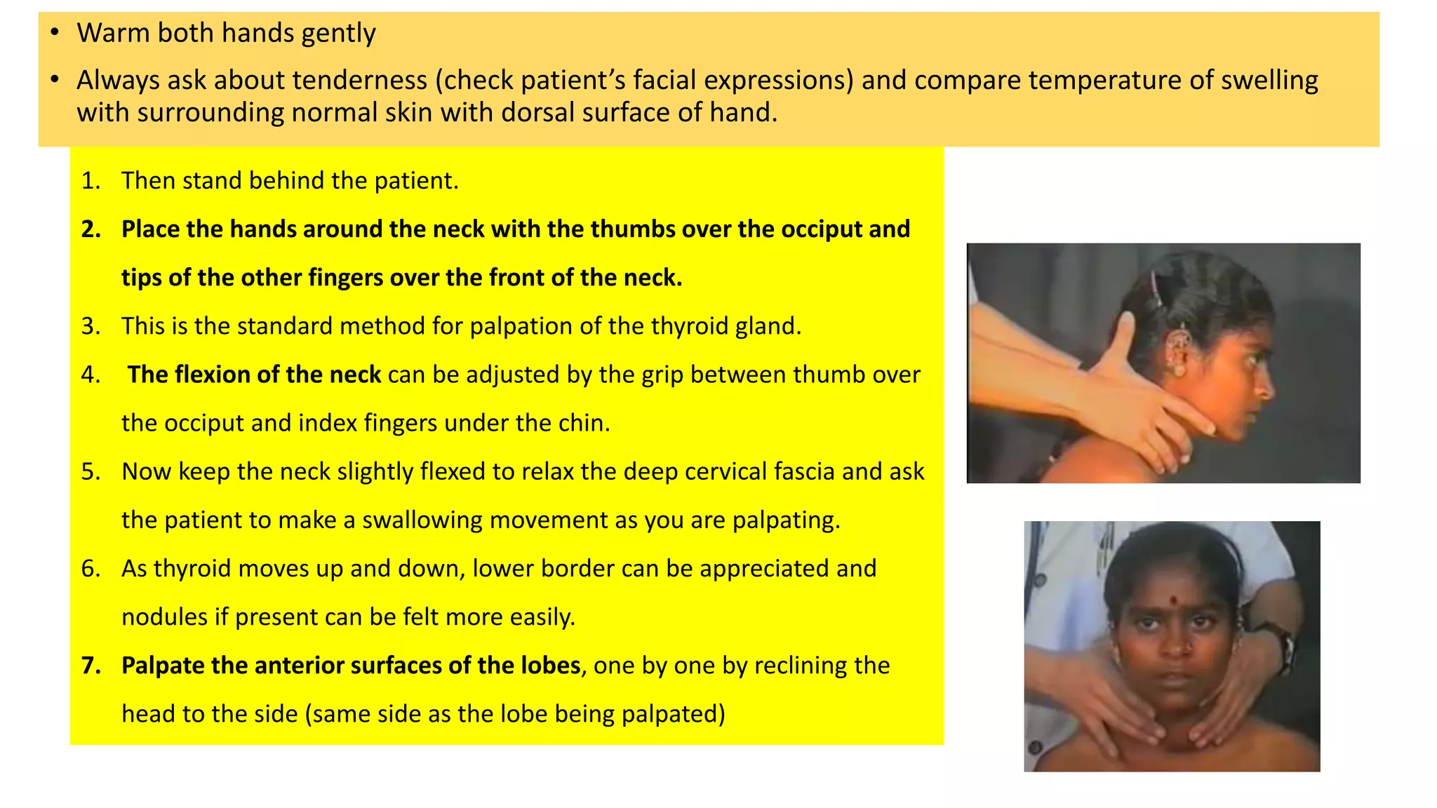 Thyroid Examination - General Surgery | PPTX