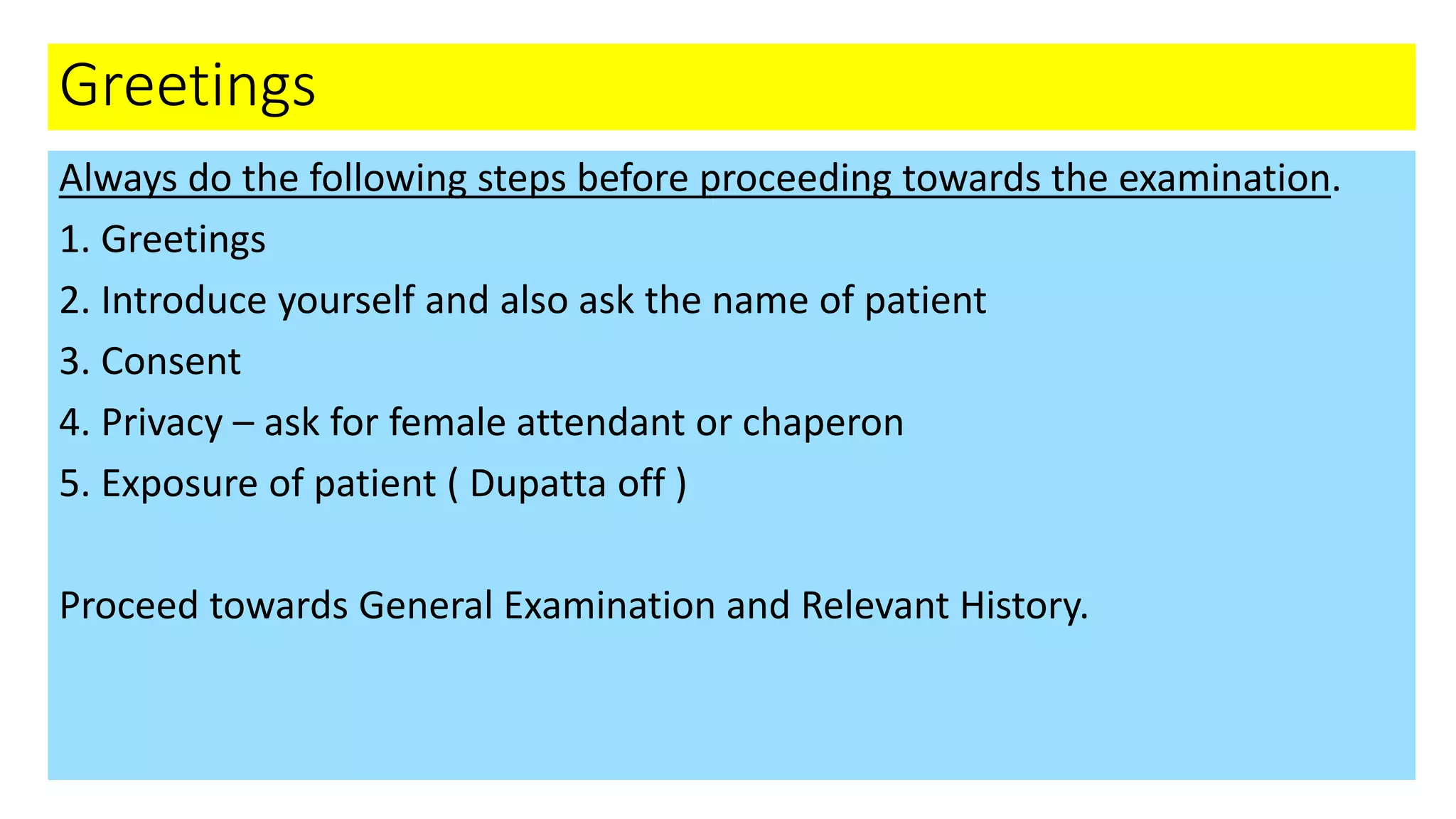 Thyroid Examination - General Surgery | PPTX