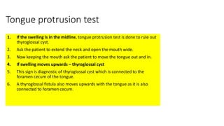 Thyroid Examination - General Surgery | PPTX