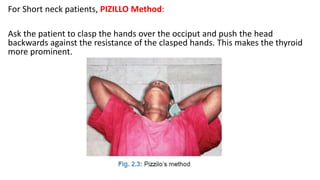 Thyroid Examination - General Surgery | PPTX